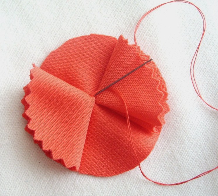 OnePerfectDay: How To Make Fabric Flowers - a DIY Tutorial