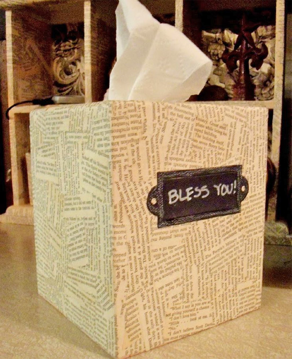 CreativeSteph13: DIY Tissue Box Covers - make functional cute, not boring!