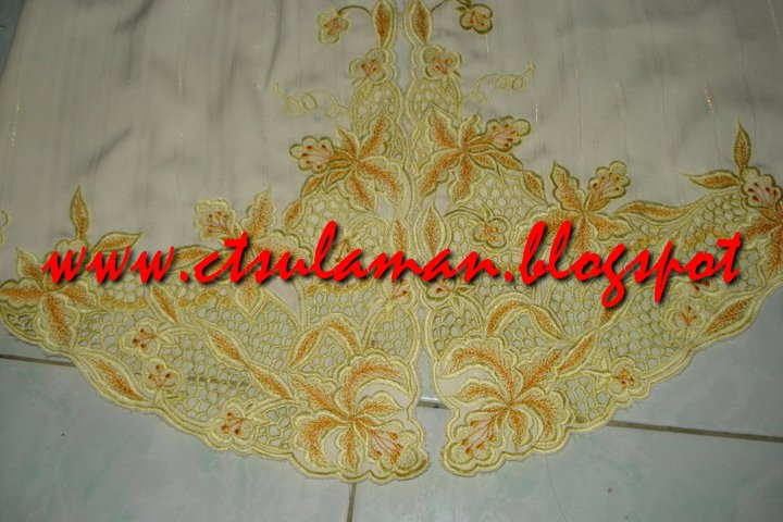 CT Sulam: Sulaman baju kebaya