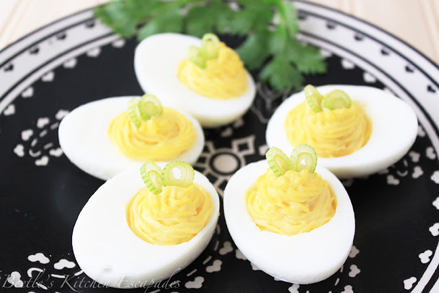 Beetle's Kitchen Escapades: Deviled Eggs by Edna Lewis
