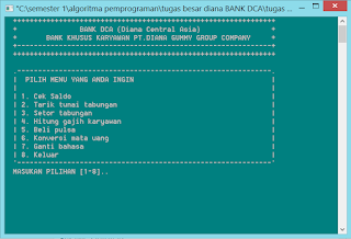 Diana's Blog Informatics Engineering: Kodingan C++ Membuat Program ...