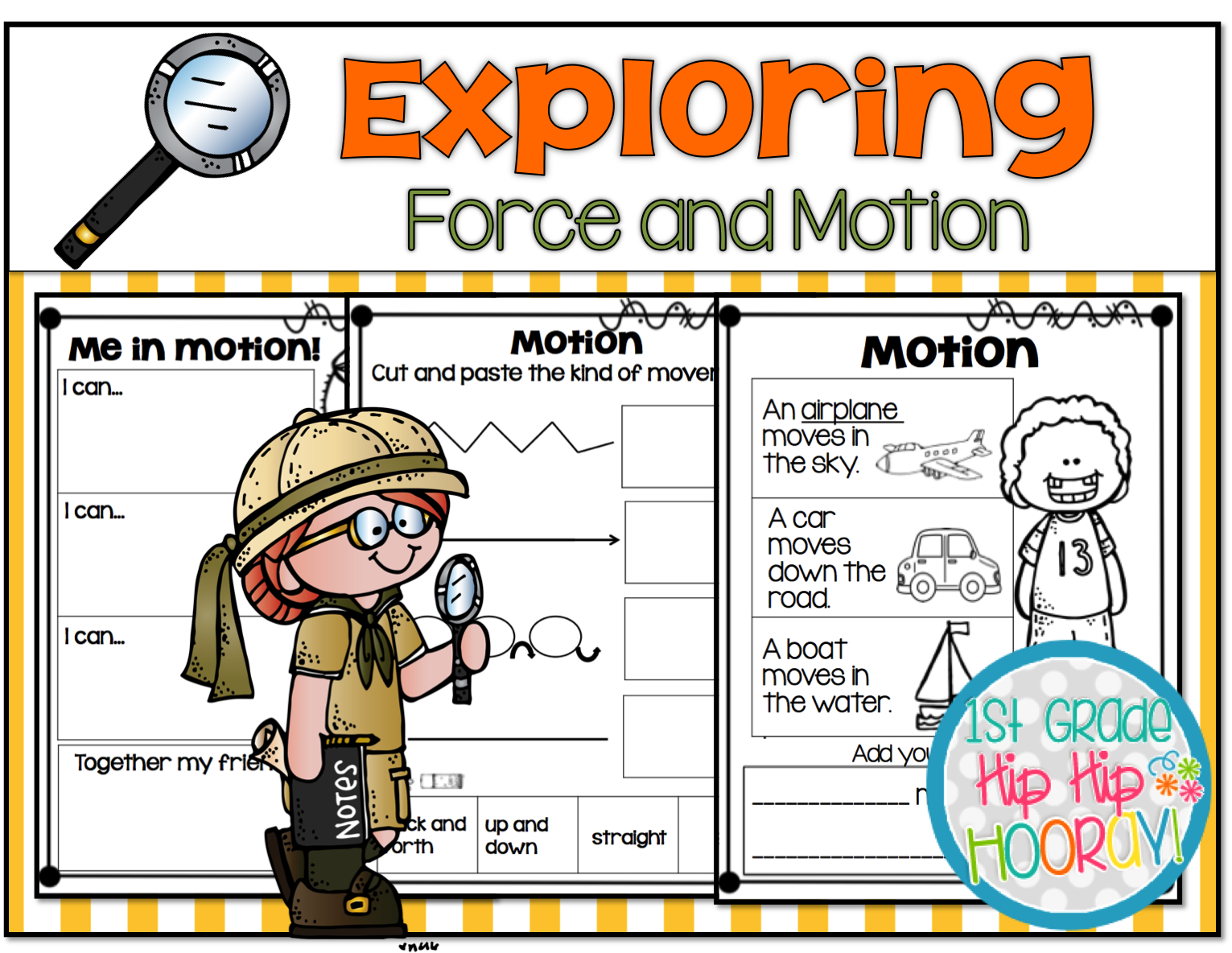 1st Grade Hip Hip Hooray!: Kindergarten NGSS