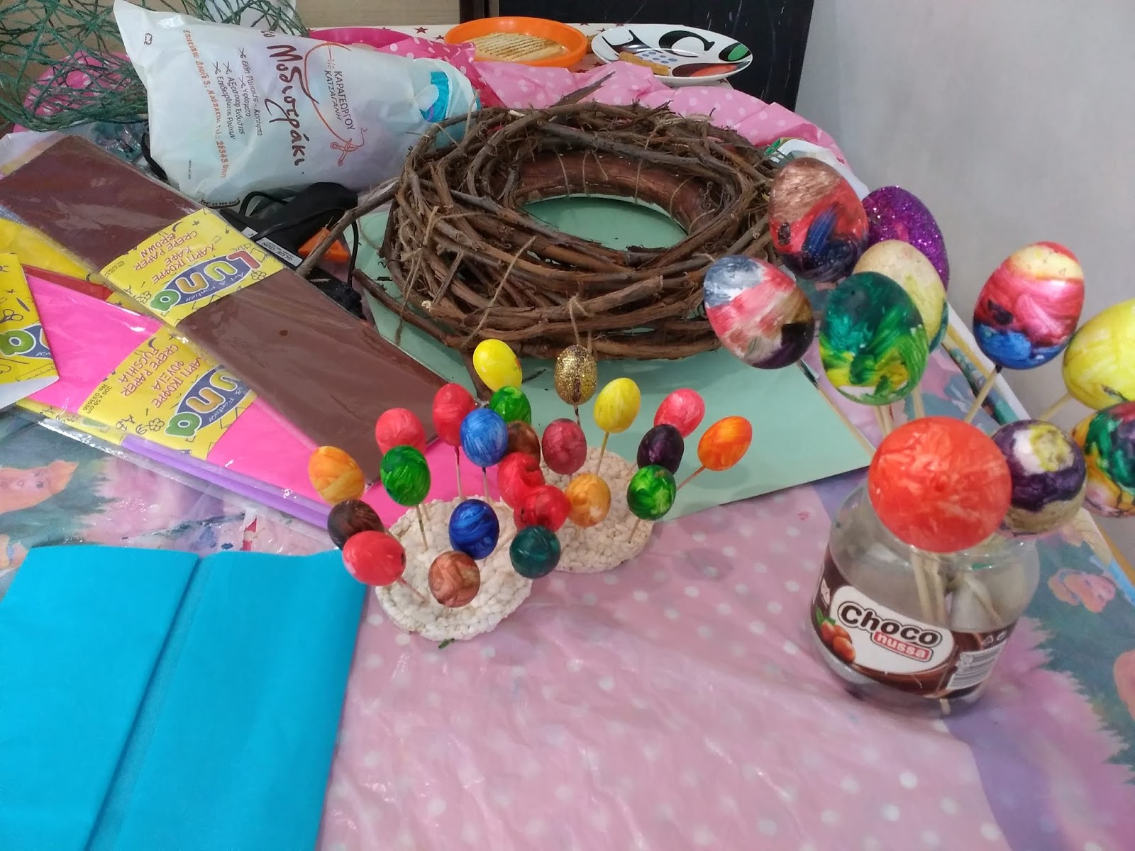 Κορίτσι Μάλαμα: DIY πασχαλινό στεφάνι!
