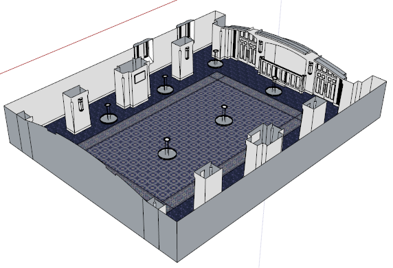 Sketchup for Interior Design: Case study of a vaulted ceiling done with ...