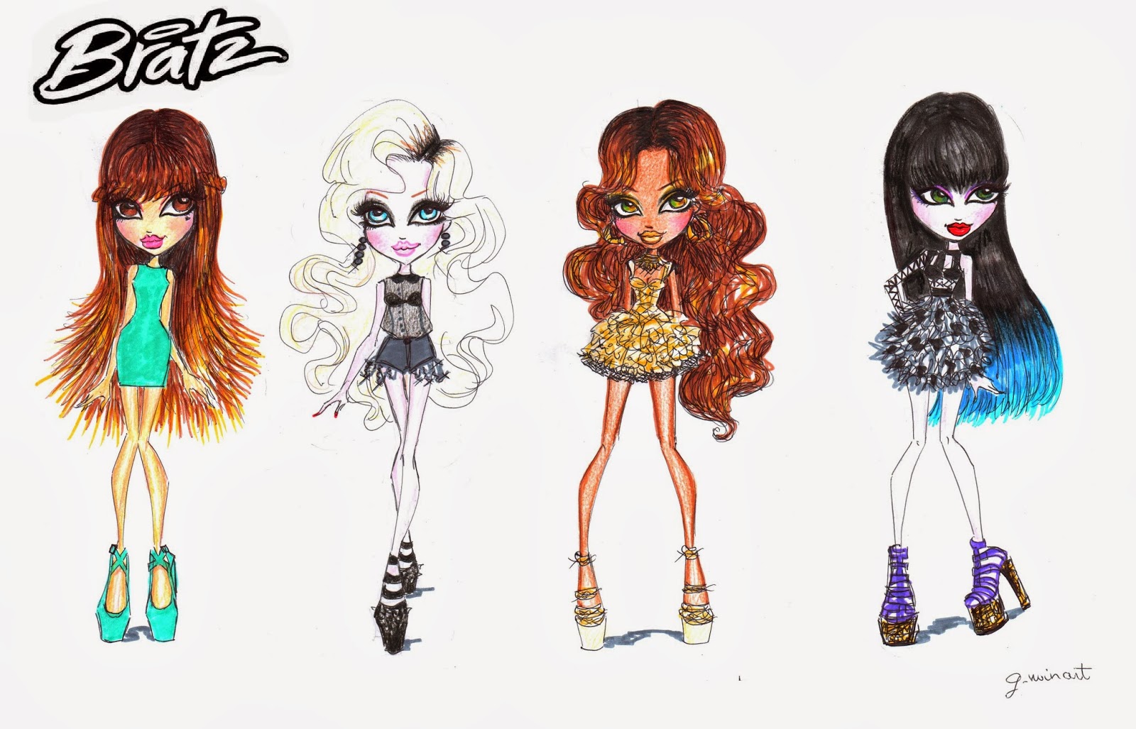g-nuin art: *BRATZ 2014* Formal