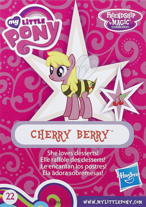 MLP Cherry Berry Blind Bag Cards | MLP Merch