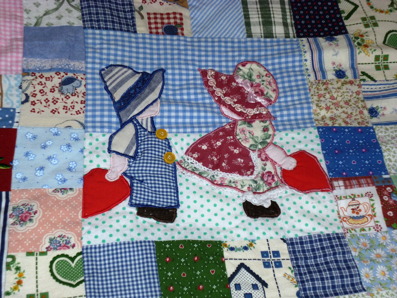 L'angolo di Sandra: Coperta Patchwork