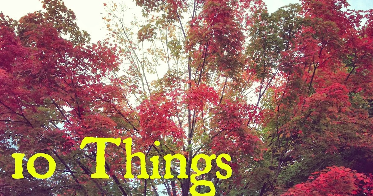 10 Things I Love About Fall | Confessions of a Stay-At-Home Mom