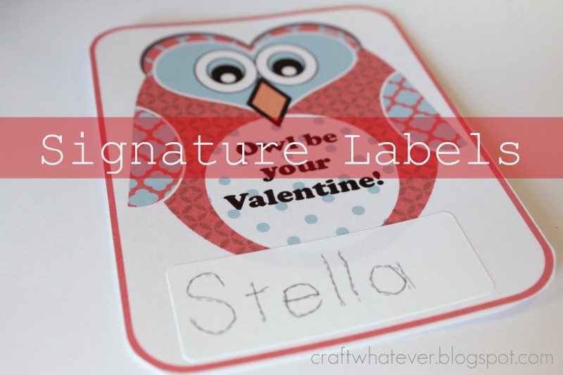 craft whatever: {Tutorial} Signature Labels