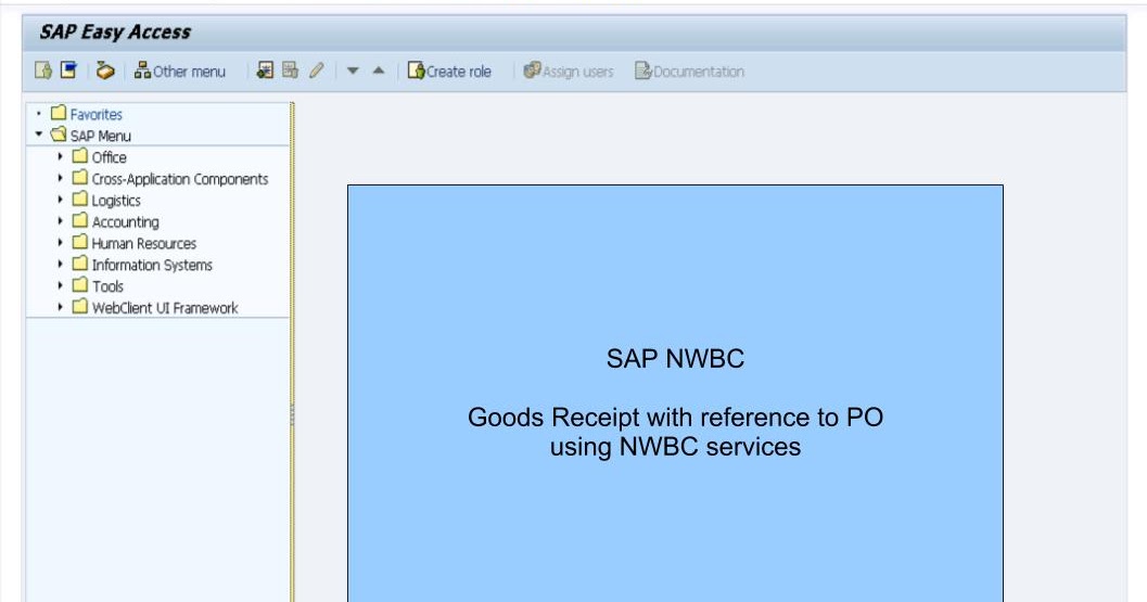 青蛙SAP分享 Froggy's SAP sharing: NWBC MM - Services to perform Goods ...