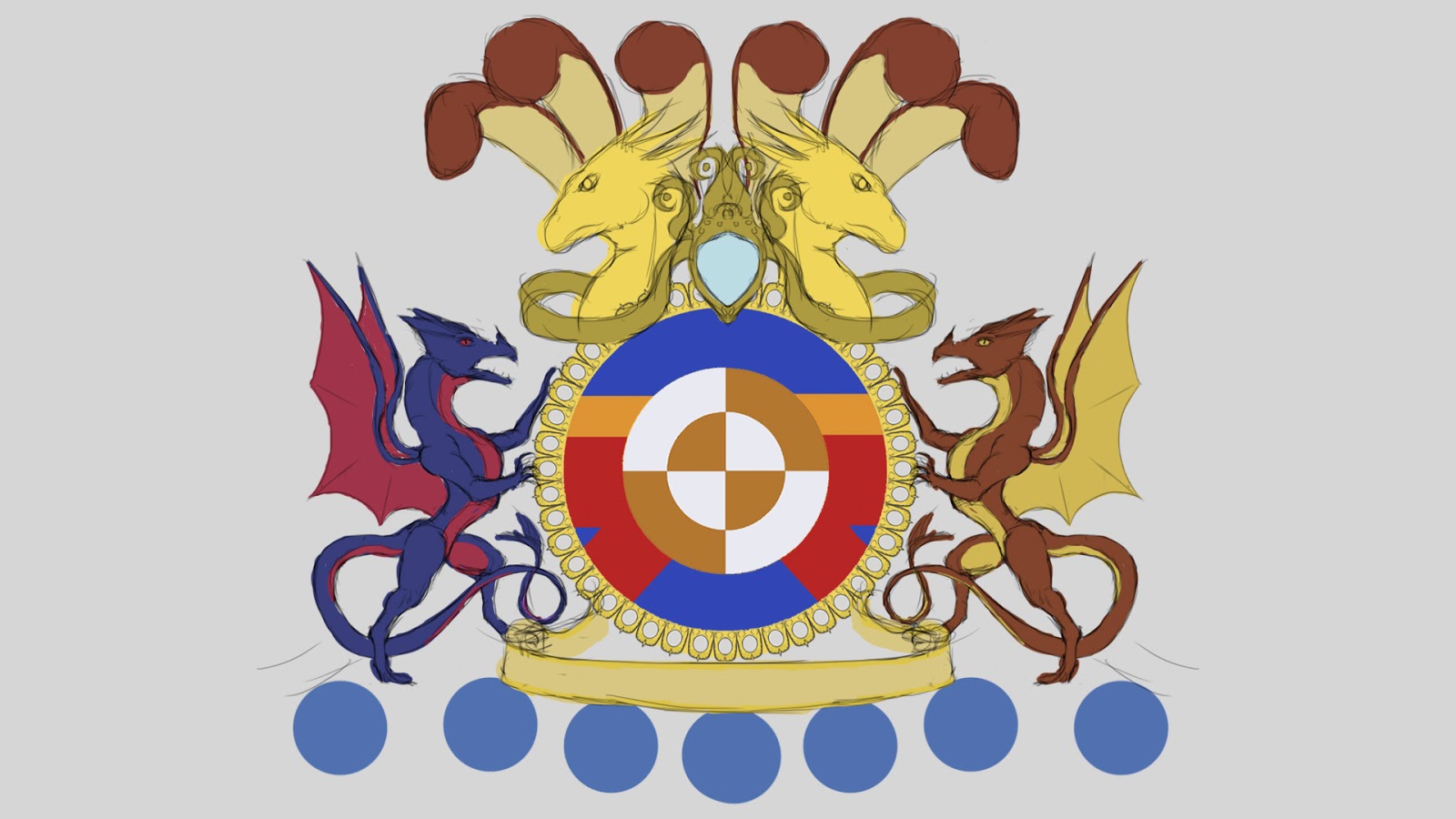 Mark Stamp - Digital Design: Crest Design Experiments