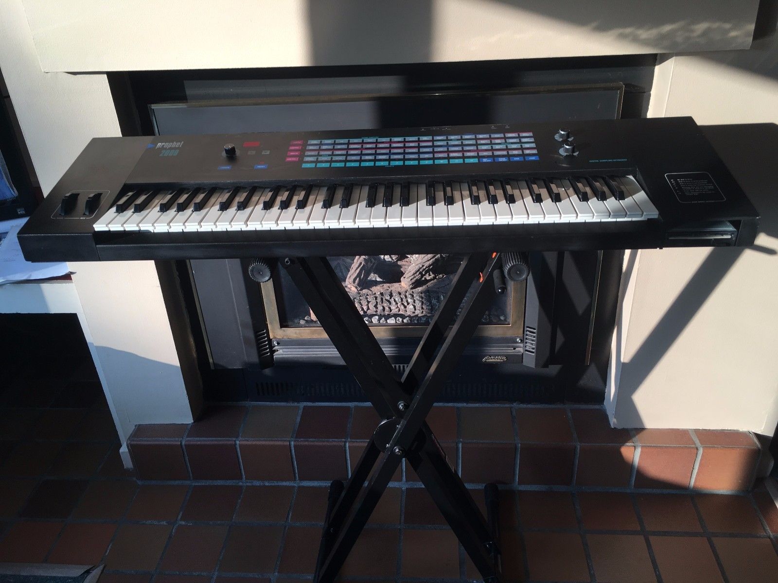 MATRIXSYNTH: Sequential Circuits Prophet 2000 Keyboard Sampler SN 01909