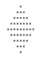 Pattern Printing-Half Pyramid - python - Spicy Coders