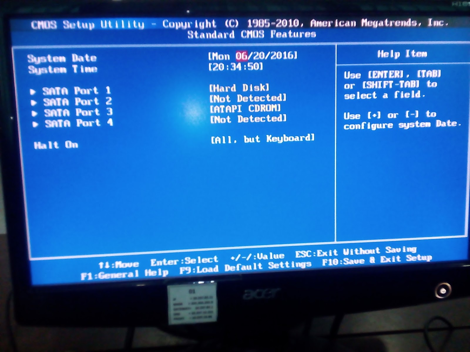 kikiajha: pengertian dan gambar dari menu bios.