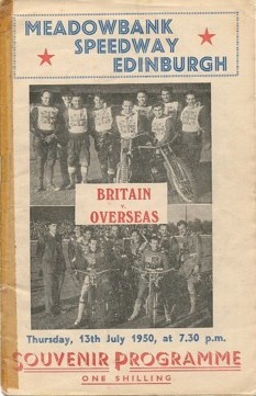 Speedway Archive: 1950 Edinburgh Monarchs Programmes