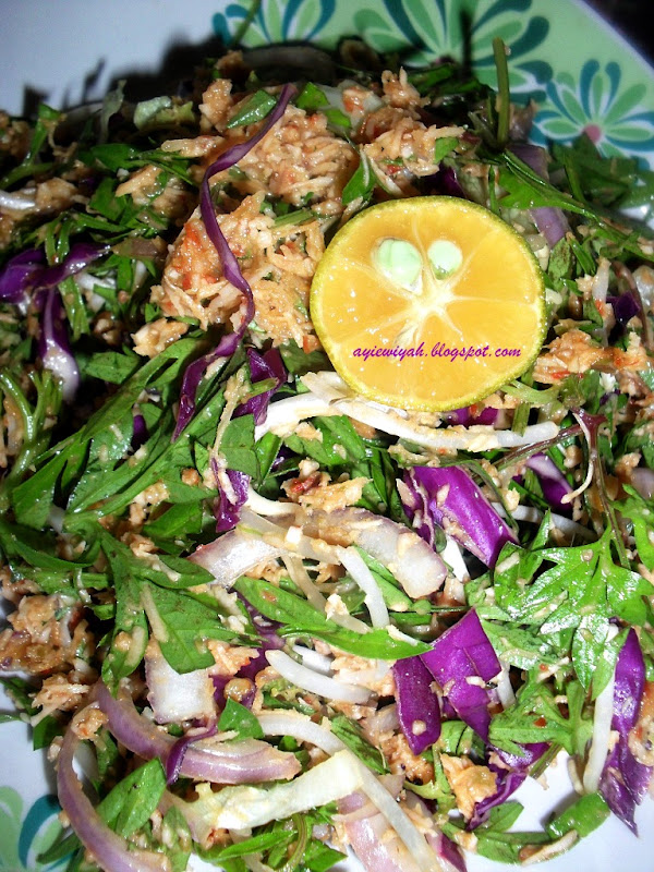 :: Seindah Bicara Sesedap Rasa ::: Kerabu Ulam Raja Chef Hanieliza