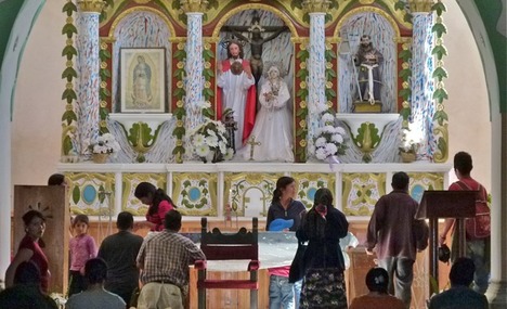 Los Lencas: POBLACION Y RELIGION