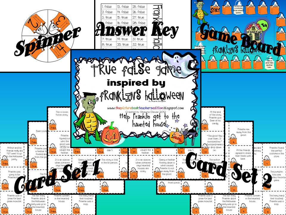 Franklin's Halloween by Paulette Bourgeois - Teaching Ideas | The ...