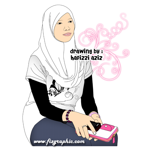 Fizgraphic: Tempahan Vector illustration Iella Watie #10