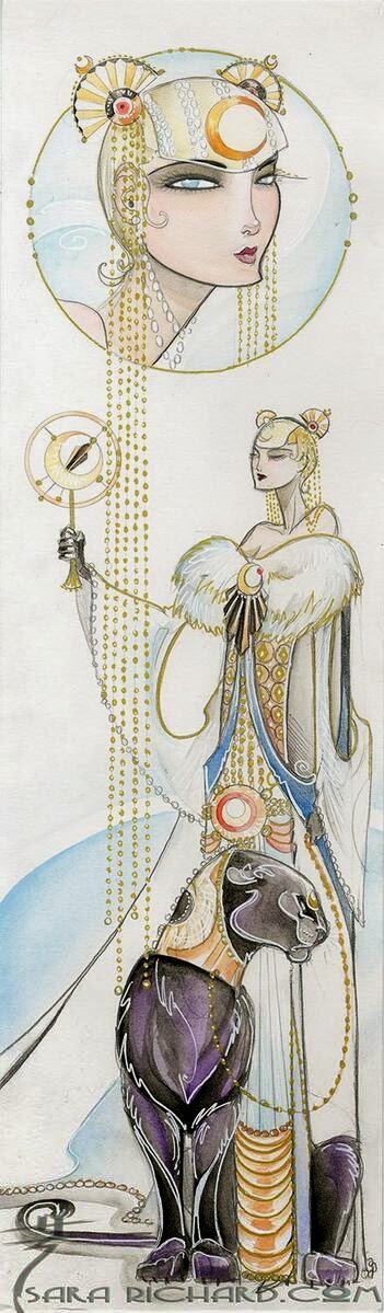Stephan, Art Deco, and Erte