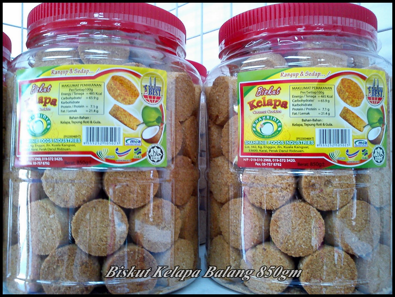 Shahrinie Foods Industries: ~ Biskut Kelapa
