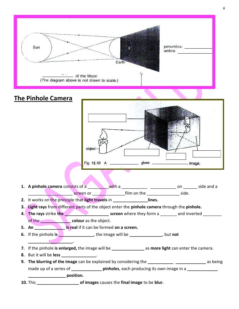 SCIENCE Secondary Two: Science Sec 2 Chapter 12E