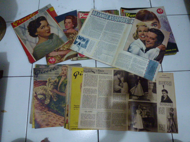 Budy Antiques Gallery : Vintage Belgian Magazine PICCOLO 1952, 1953 ...