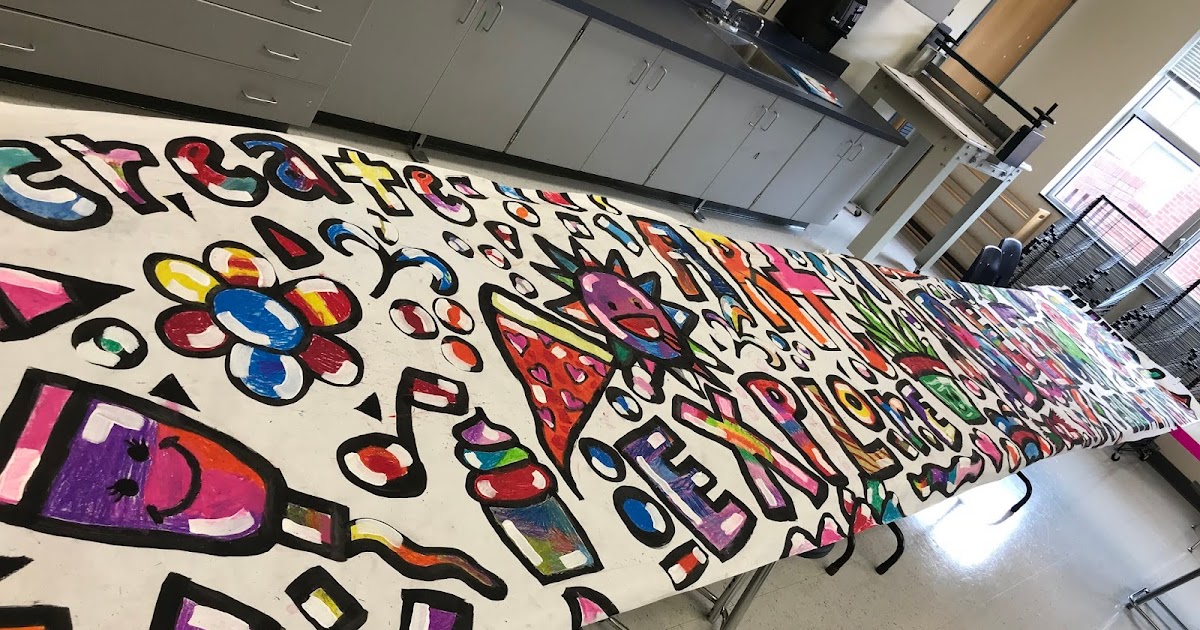 First Lesson of the Year- "Collaborative Banner"