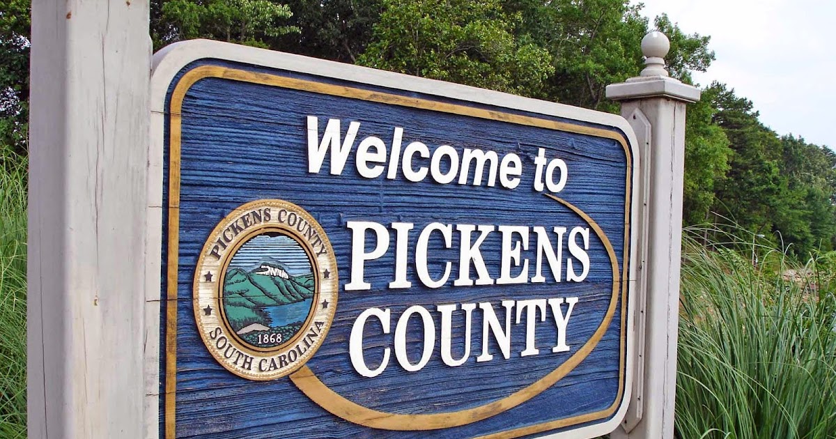 Geographically Yours Welcome: Pickens County, South Carolina