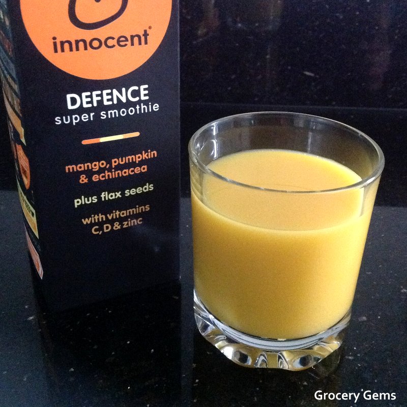 Grocery Gems: Innocent Defence Super Smoothie: Mango, Pumpkin & Echinacea