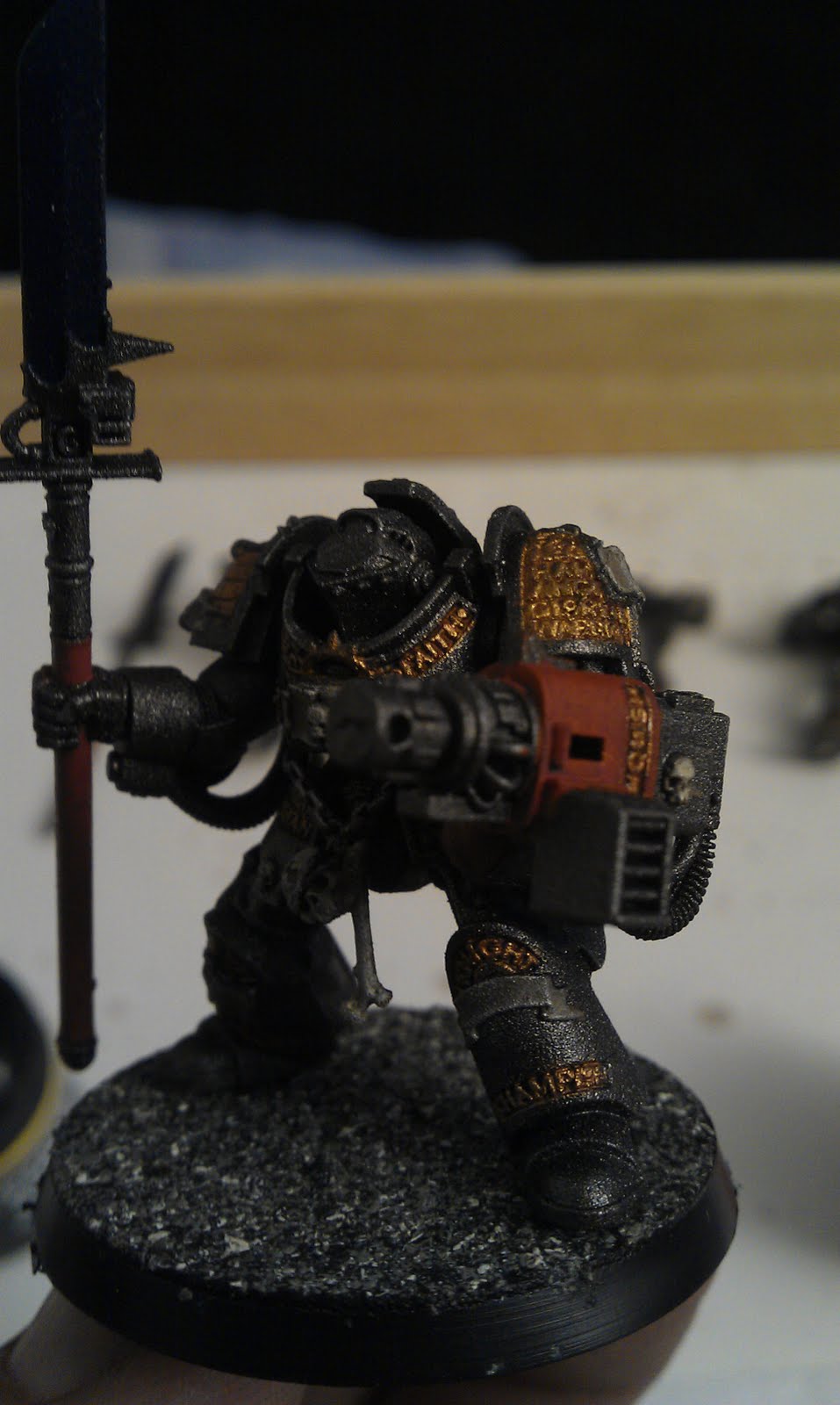 Grey Knights of Titan: Painting Grey Knights Terminators