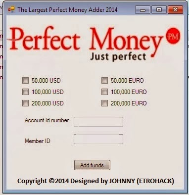 Perfect Money Adder Software - Hacker-tools