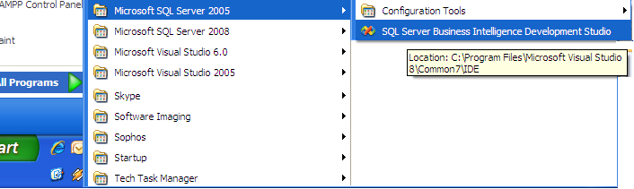 SSRS: Installing Business Intelligence SQL Server 2005