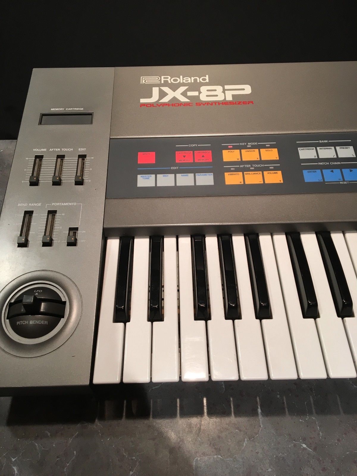 MATRIXSYNTH: Roland JX-8P *analog/digital hybrid 6 voice polyphonic ...