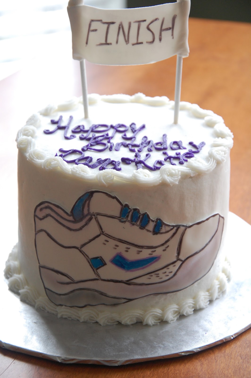 Angela Barton's Cakes: A Runners Cake!