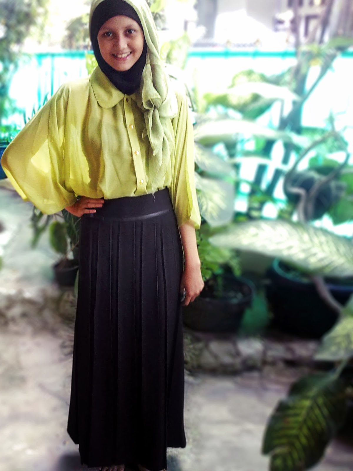 Model Rok Rempel Panjang Untuk Kesan Elegan Ramadhan 2016