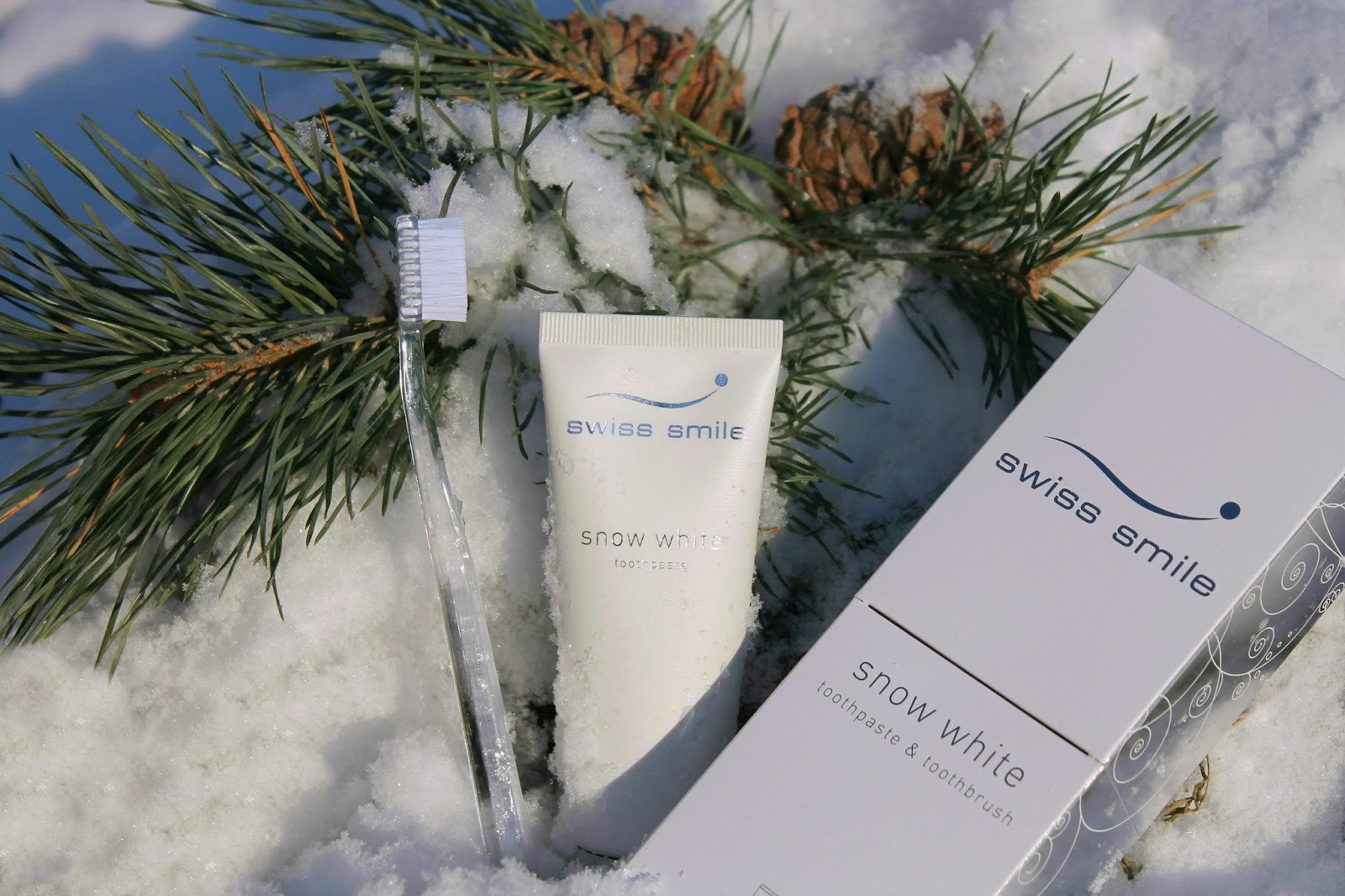 Beauty Unearthly: Swiss Smile Snow White toothpaste & toothbrush Set ...