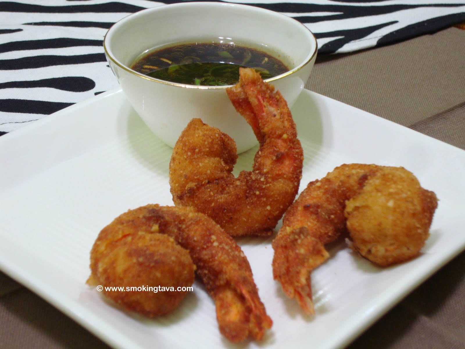The Smoking Tava: Crispy Golden Fried Prawns