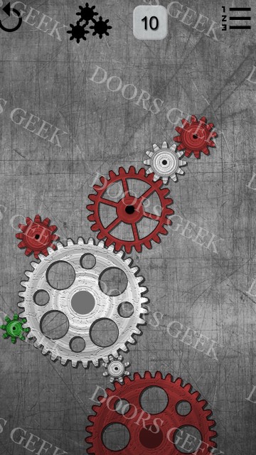 Gears Logic Puzzles Level 10 Solution ~ Doors Geek