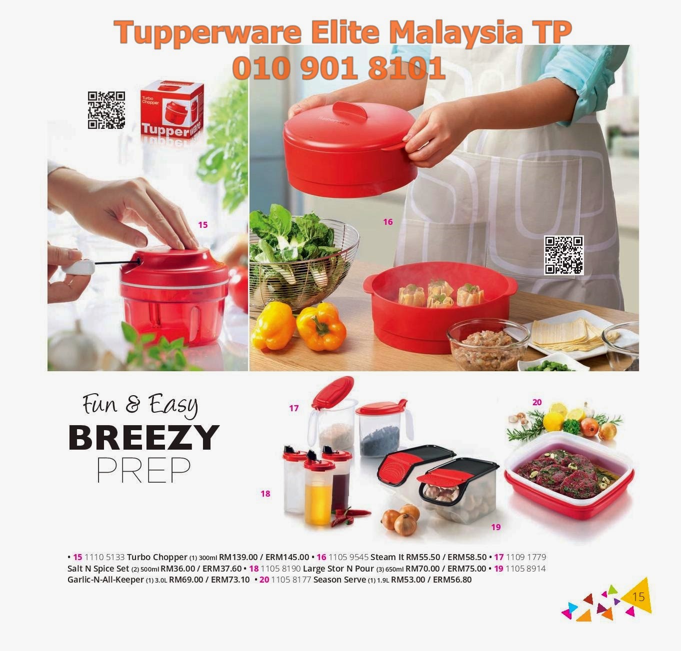 Tupperware Elite Malaysia: March 2015