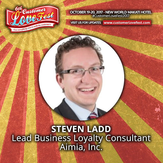 6th Customer Lovefest Conference welcomes loyalty consultant Steven Ladd!