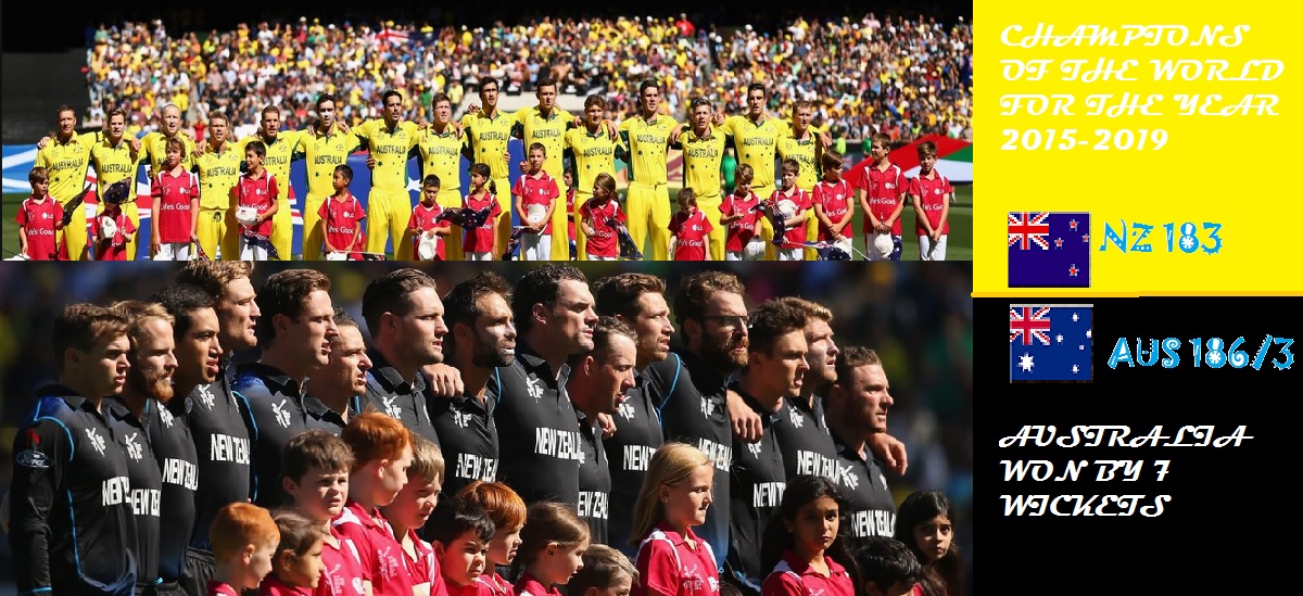 CWC 2015 Winner Australia
