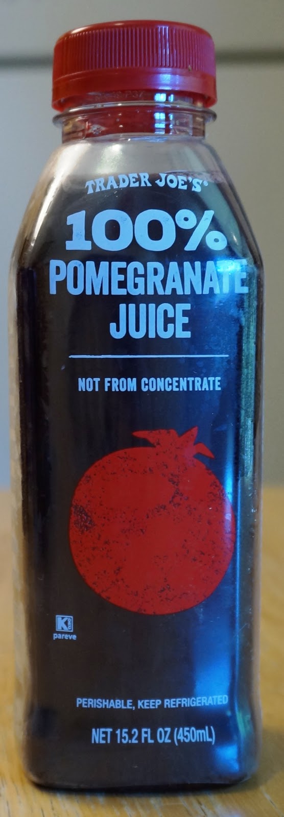 Exploring Trader Joe's: Trader Joe's 100% Pomegranate Juice