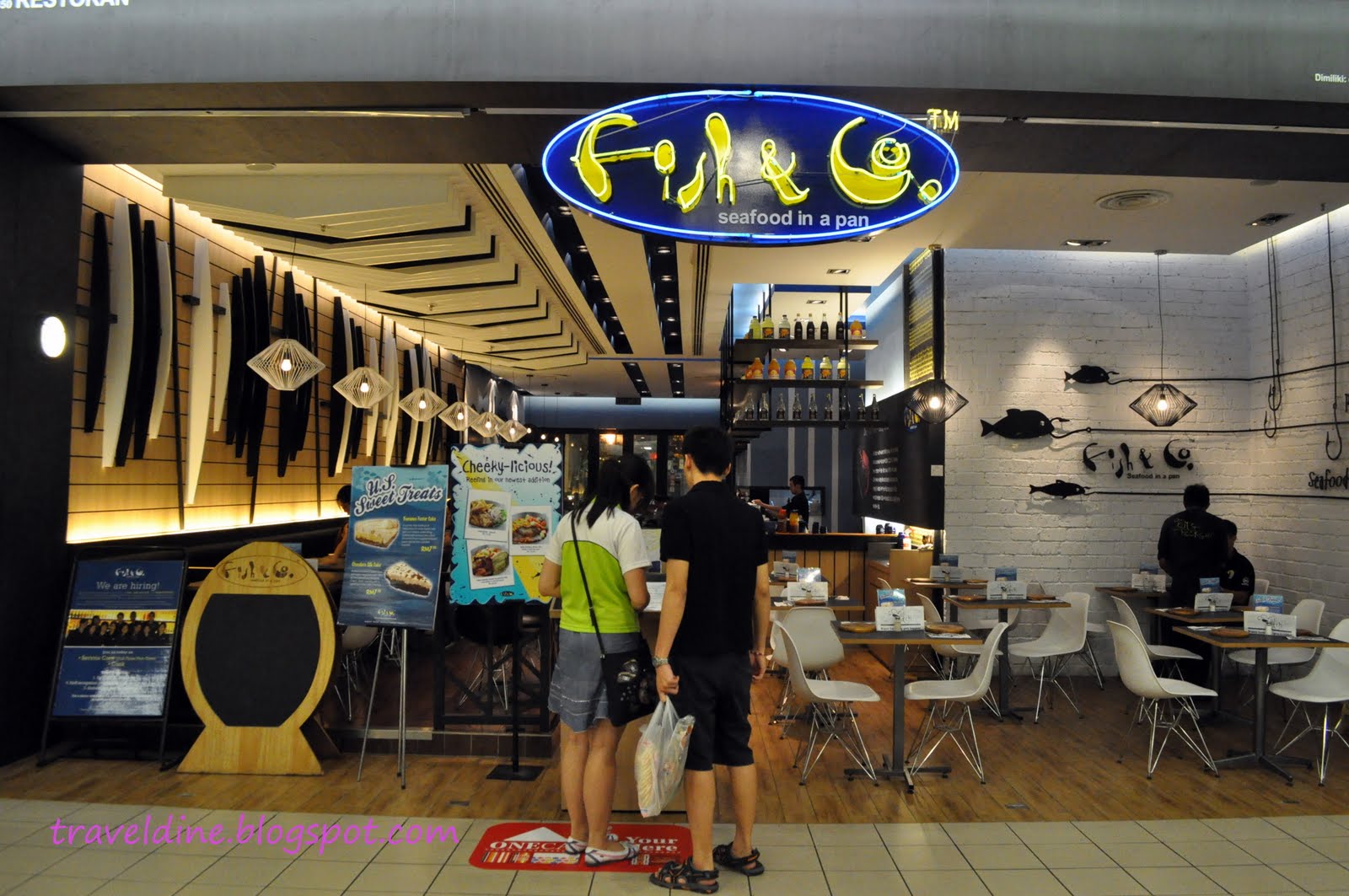 Travel and Dining Experience: Fish & Co. Restaurant - 1 Utama Petaling Jaya