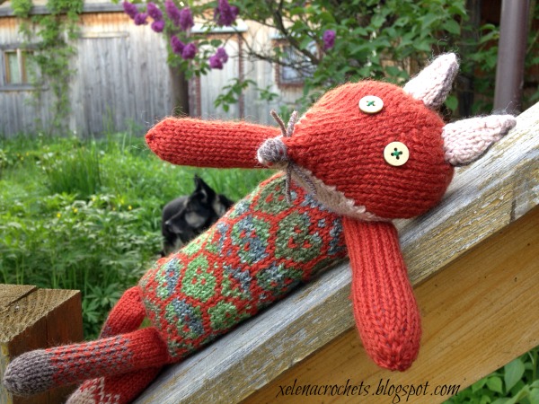 Xelena crochets: Intrepid Fox - Бесстрашный Лис