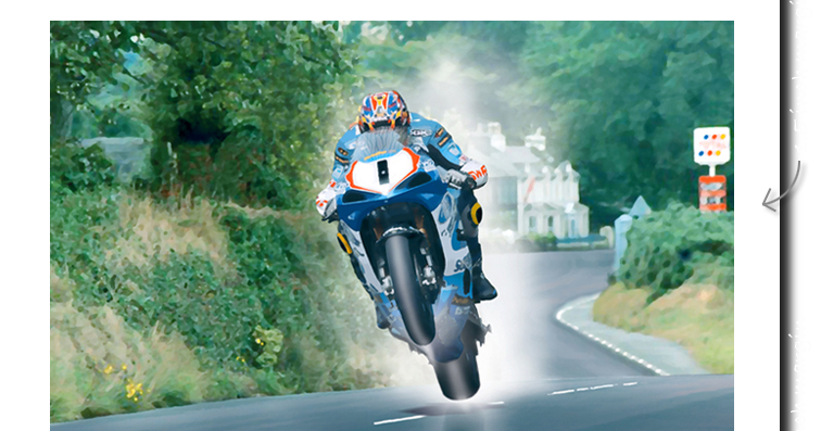 Beacham Owen Art Studio: "David Jefferies" 24 x 18-inch art ...