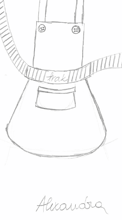 Alexandra G.D.: Apron - sketching it...