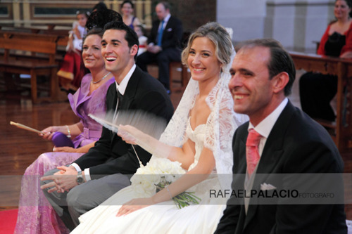 Avaro Arbeloa and Carlota Ruiz - Red Carpet Wedding