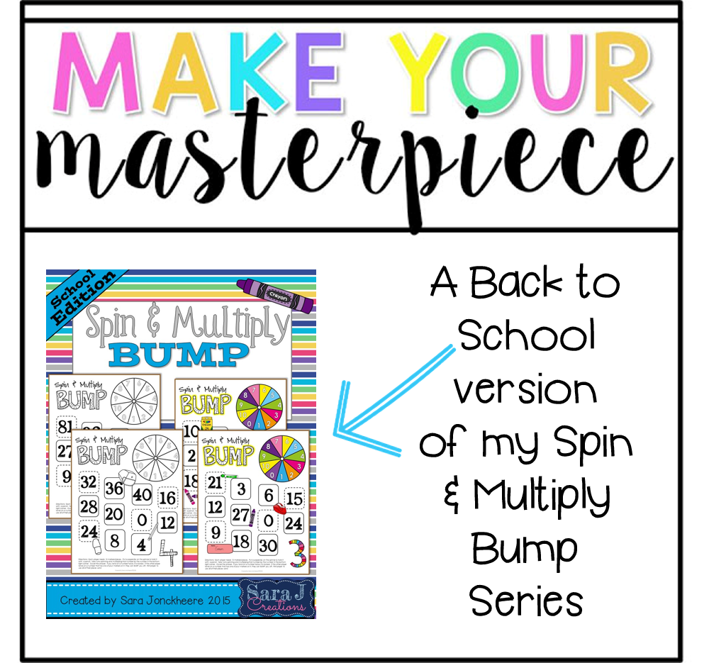 Make Your Masterpiece | Sara J Creations