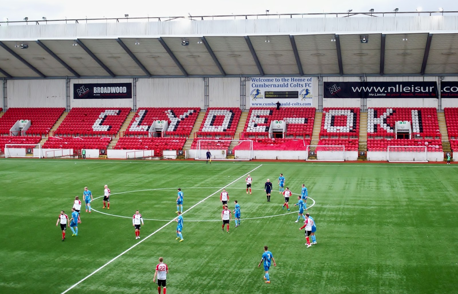 Football Grounds visited by Richard Bysouth: Clyde FC